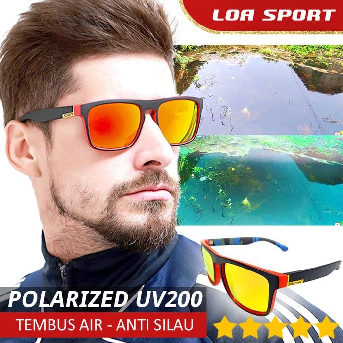 Jual Kacamata Paser Menembak Ikan Tembus Air Polarized UV200 Anti Silau | Shopee Indonesia
