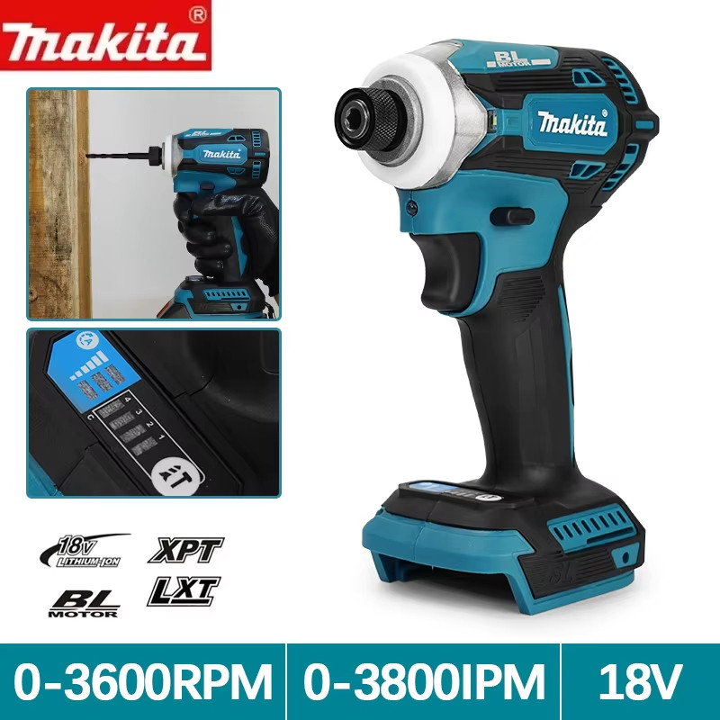 Jual Makita DTD171 Impact Driver Motor Bare Tool Unit Brushless Impact Driver 18V Brushless ...