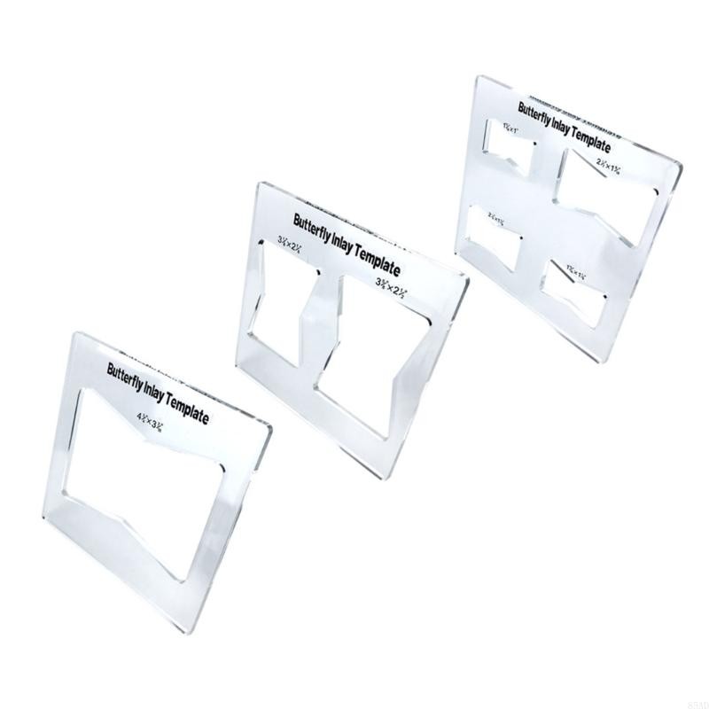 Jual 85AD Butterfly Inlay Template Key Bow-Tie Mortise Inlays Bushing ...