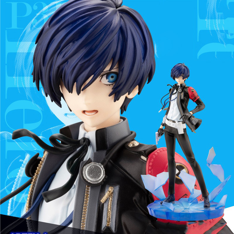 Jual 22Cm Artfx J P3R Protagonist Anime Figure Megami Tensei Makoto ...