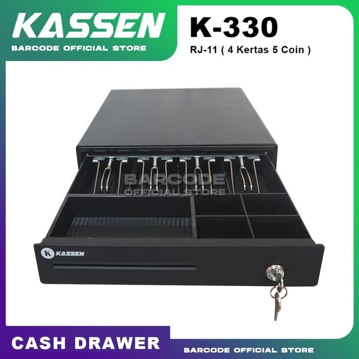 Jual Cash Drawer Kecil - Laci Uang Kasir Kassen Mk-330 ( 37 X 33 Cm ...