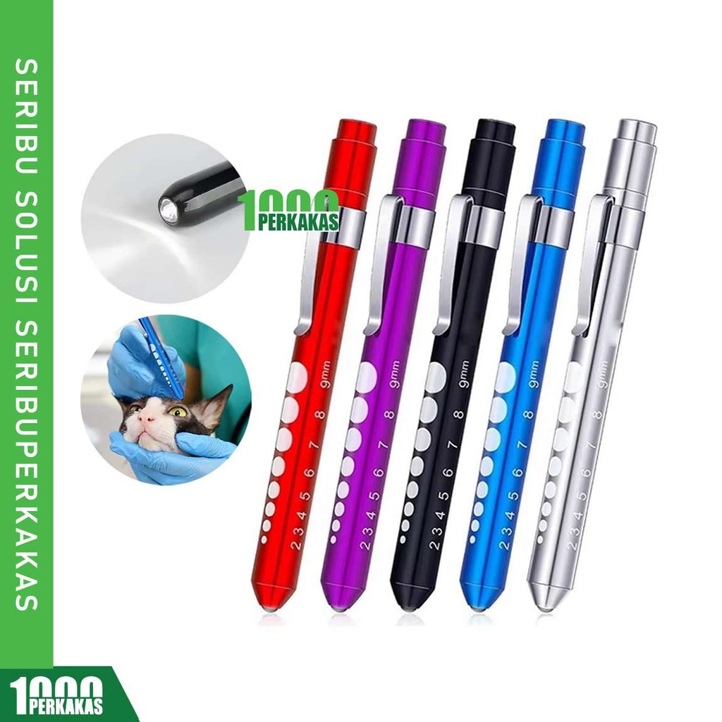 Jual Penlight LED Sinar Putih 250 Lumens E071x 1P / Senter Dokter Medis ...
