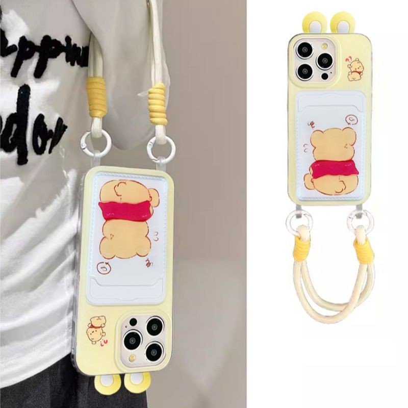 Jual Kartun Winnie Lucu Card Holder Case Redmi Note 14 Pro Plus 5G 13C A3 14C A5 12 5G 12 5G 9 ...