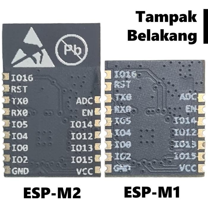 Jual New ESP M1 M2 ESP8285 ESP8266 WIFI IOT External Antena Module ...