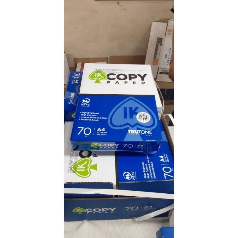 Jual Kertas A4 70 Gram IK Copy Paper 1 Kg (200 Lembar) | Shopee Indonesia