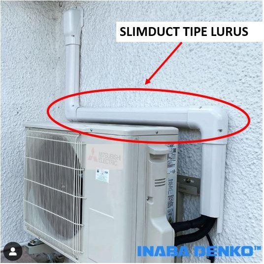 Jual slimduct INABA DENKO NSD 77-I pelindung pipa AC conduit AC outdoor | Shopee Indonesia
