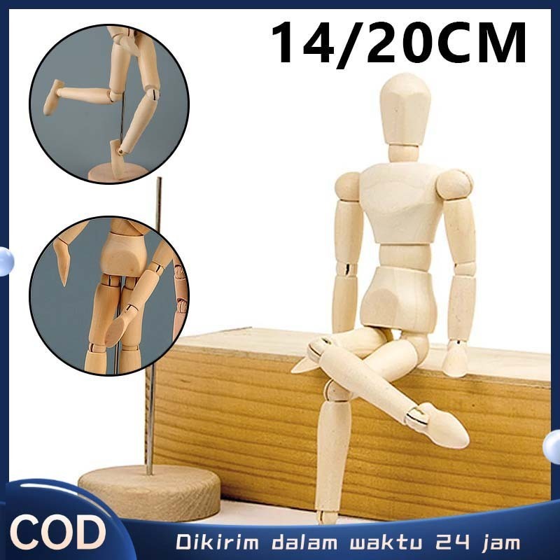 Jual Manekin Kayu Manekin Kecil Mannequin Kayu Manekin Sketsa Untuk ...