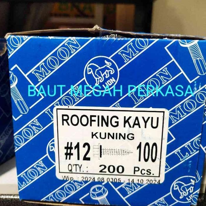 Jual Sekrup Roofing Kayu 10cm (1 dus =200 pcs) | Shopee Indonesia
