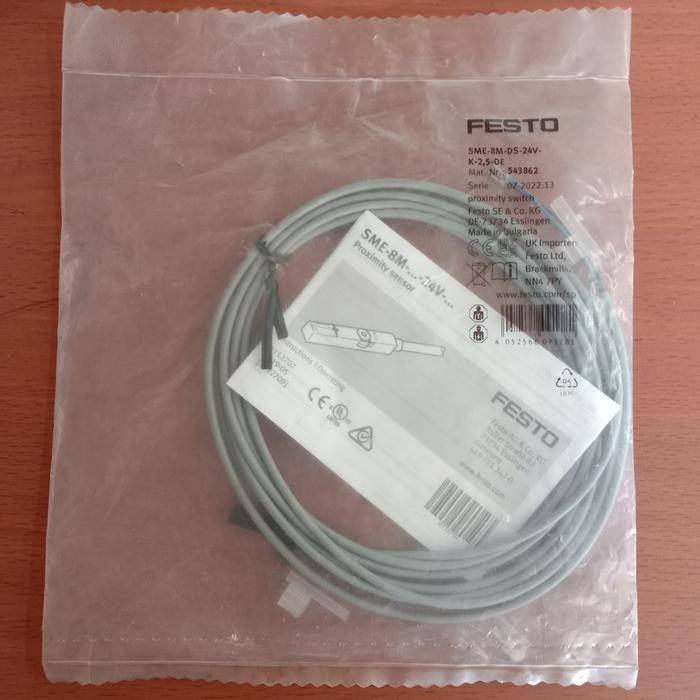 Jual Proximity Sensor Festo Sme-8M-Ds-24V-K-2,5-Oe Original | Shopee ...