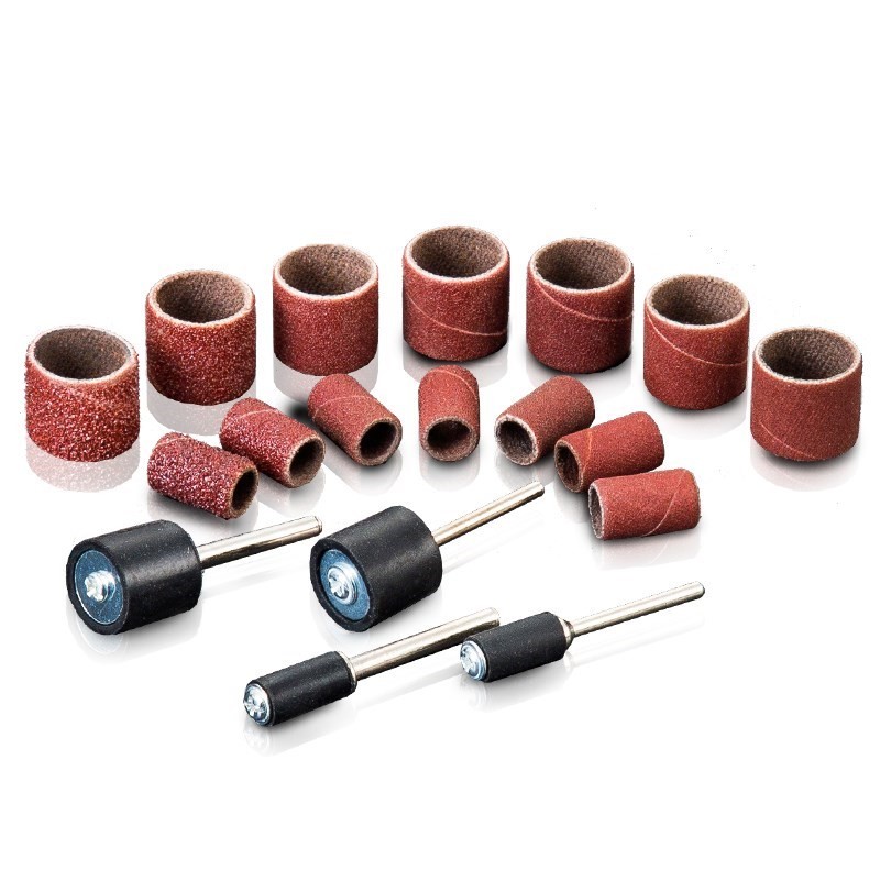 Jual 100PCS Sanding Bands Band Drum Grit Sandpaper + 2 Mandrel For Sand ...