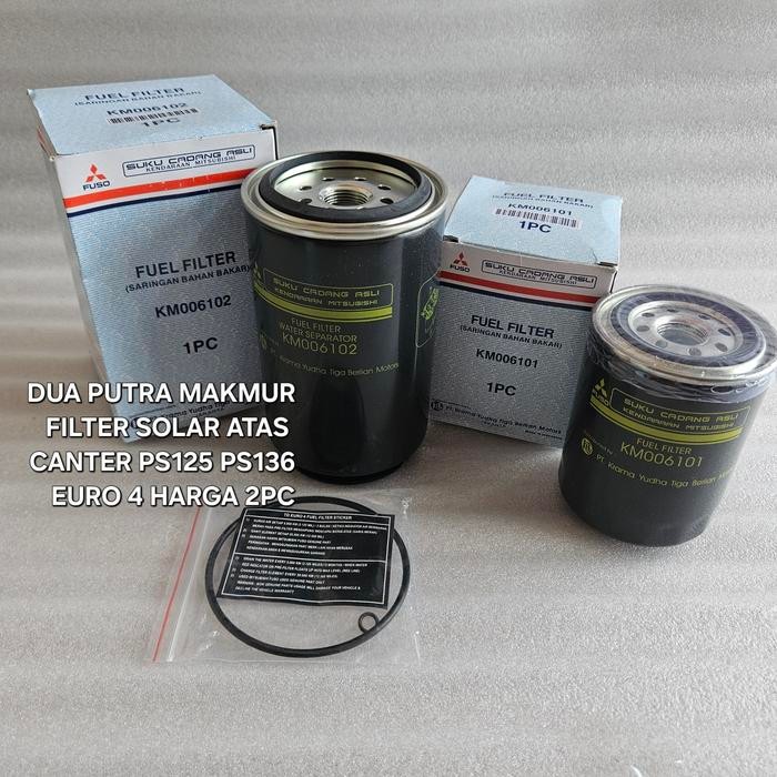 Jual Fuel Filter Up Filter Solar Atas Canter Ps125 Turbo Ps136 Hdx ...