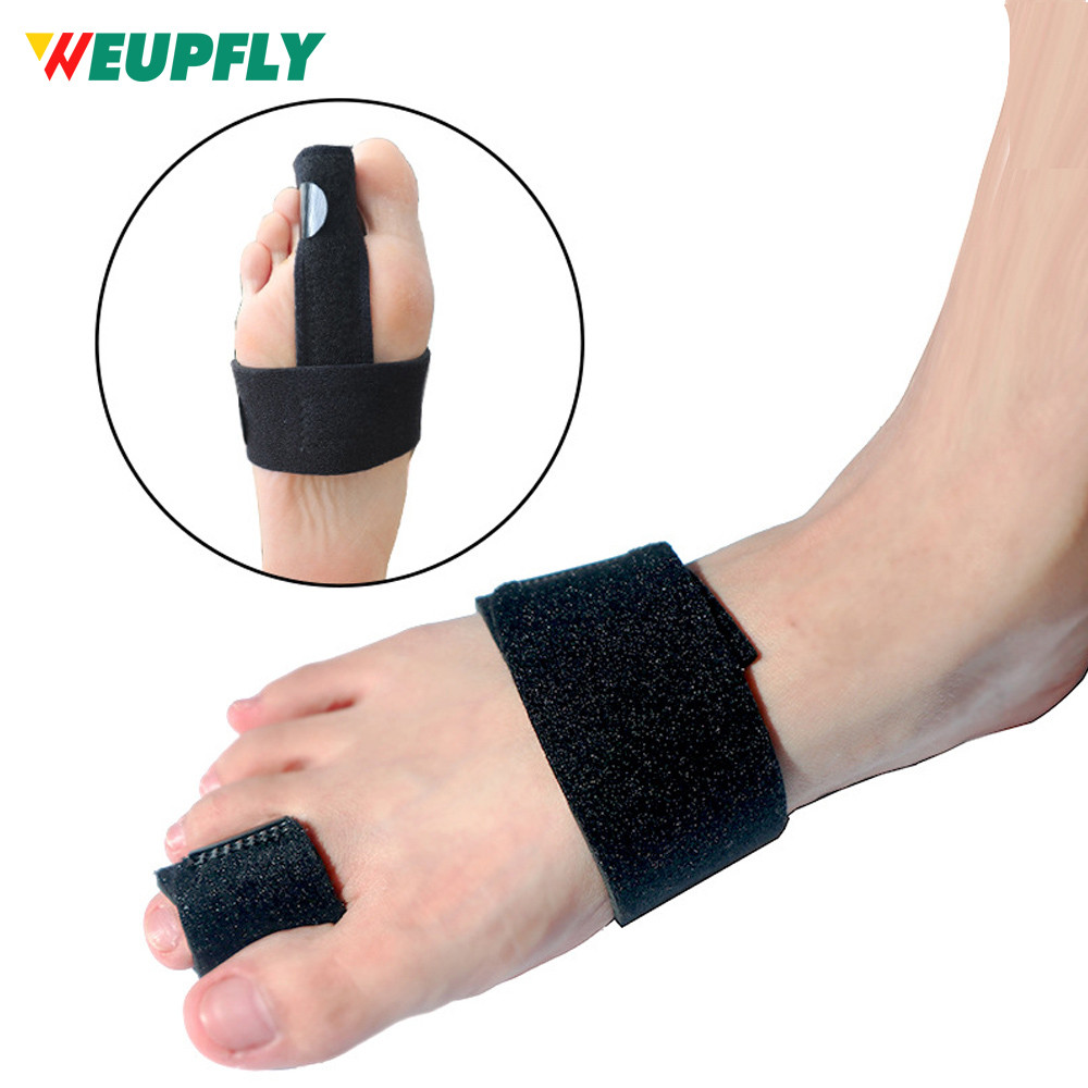 Jual 1Pcs Toe Splints for Straightening, Toe Brace for Broken Toe ...