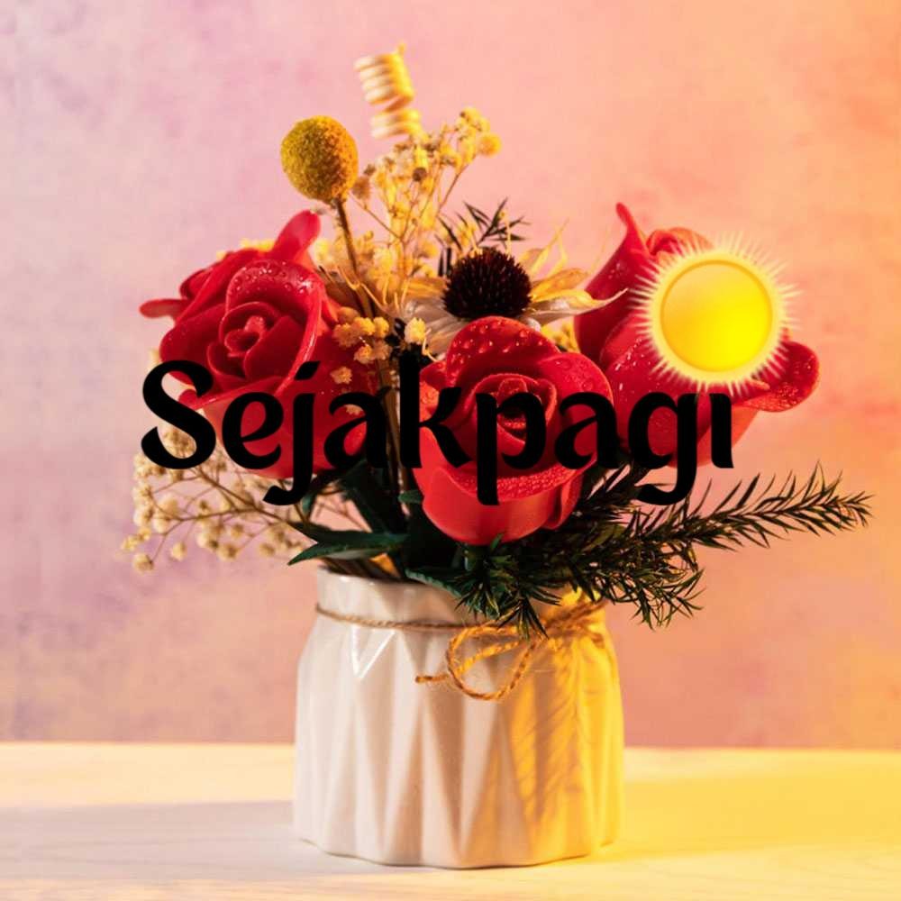 Jual Sejakpagi ONEBOT Bunga Mawar Lego Artificial Rose Building Blocks ...
