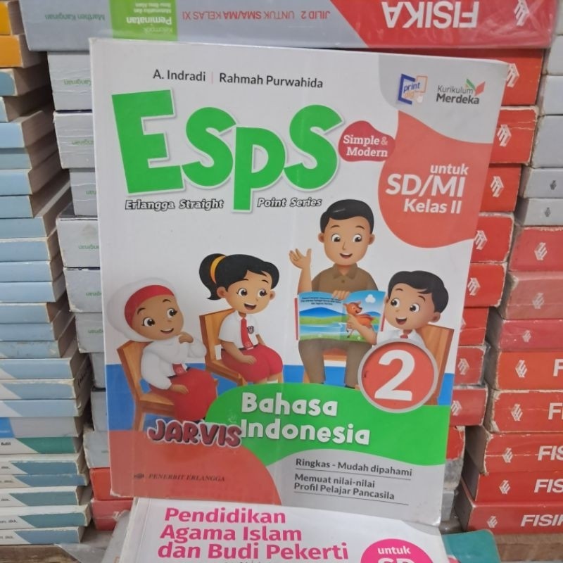 Jual buku bekas kurikulum merdeka ESPS BAHASA INDONESIA UNTUK SD/ MI KELAS 2,3,4,5 ERLANGGA ...