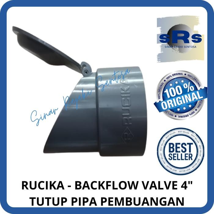 Jual RUCIKA - BACKFLOW VALVE PENUTUP SALURAN ANTI TIKUS DAN SERANGGA 3 ...