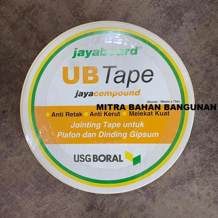 Jual UB Tape Jayaboard / Kain Kassa Gypsum / textile tape Jayaboard 75 ...
