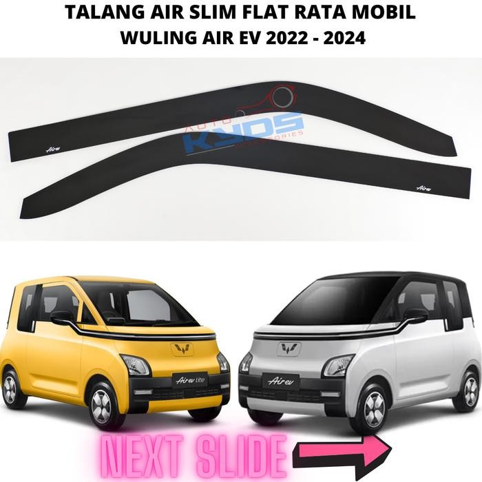 Jual Talang Air Slim Flat Rata Mobil Wuling Air Ev AirEv 2022 2023 2024 ...