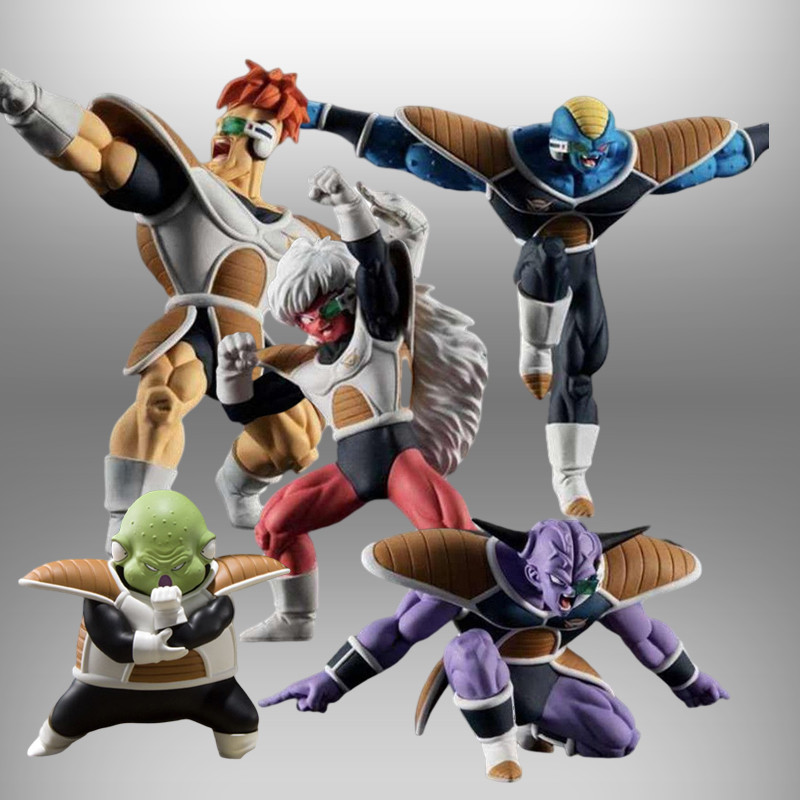 Jual Dragon Ball Figures Ginyu Force Figure Jeice Ginyu Guldo Recoom ...