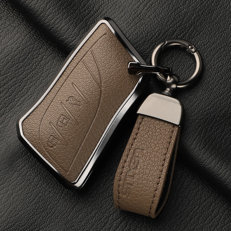 Jual Alloy Leather Car key case for lexus rx 300 330 350 400h is 250 ...