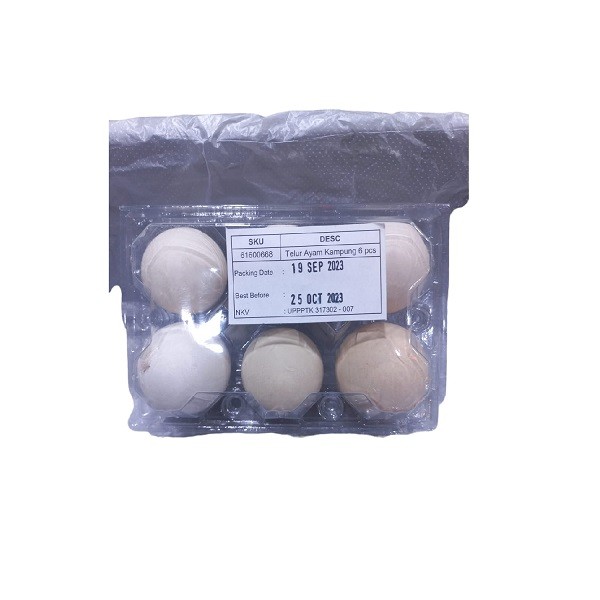 Jual TELUR AYAM KAMPUNG 6 PCS | Shopee Indonesia