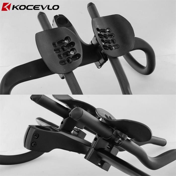 Jual KOCEVLO Aero bar Carbon untuk dropbar Oval / Pipih / Aero Roadbike ...