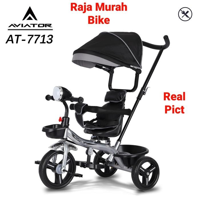 Jual Sepeda Anak Roda Tiga Aviator AT-7713 Stroller Roda Tiga Aviator ...