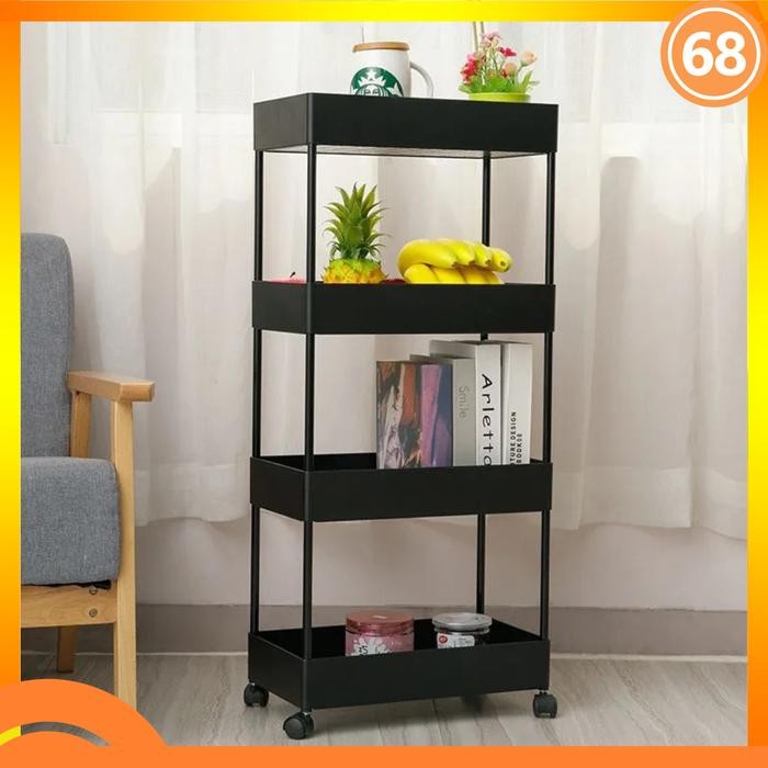 Jual RAK 4 SUSUN SERBAGUNA PERSEGI MODEL RAK PLASTIK TEBAL MULTIFUNGSI ...