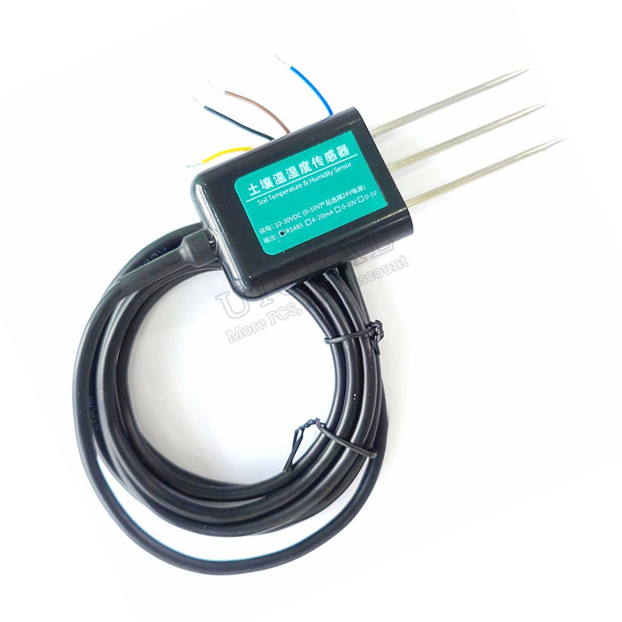 Jual IMPORT SOIL TEMPERATURE HUMIDITY SENSOR PROBE ANALOG SOIL MOISTURE ...