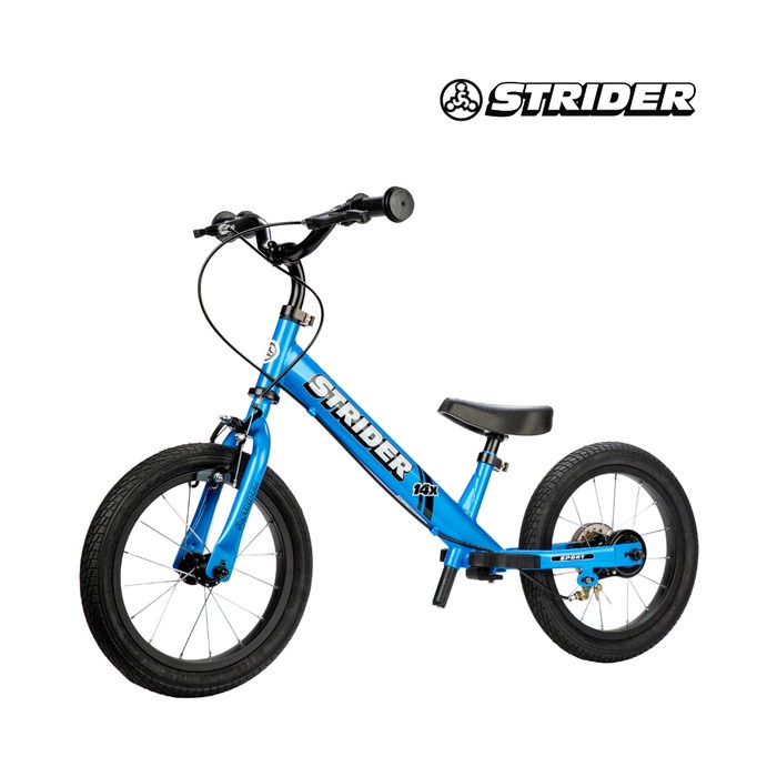 Jual Strider - Balance Bike 14X Sport Blue + Pedal Kit | Shopee Indonesia