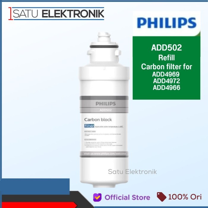 Jual Philips Add502 Filter Philips Dispenser Add4969 | Shopee Indonesia