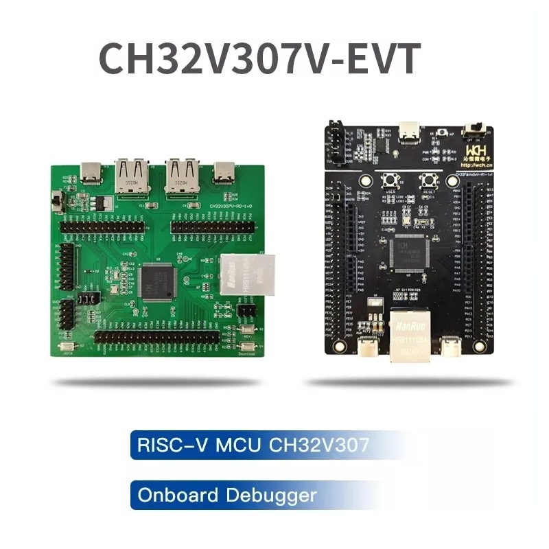 Jual LUXW CH32V307 Development Board, Onboard WCH-LinK Debugger/SD Card ...