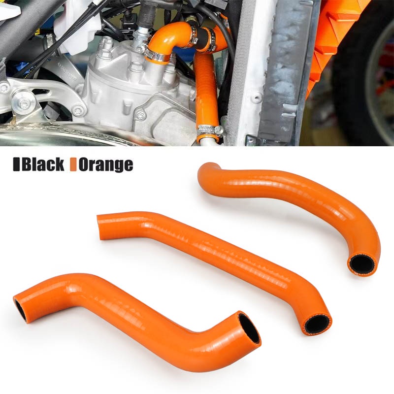 Jual TOEL 2023 2024 KTM SXF 250 SXF 350 Silicone Radiator Coolant Hose ...