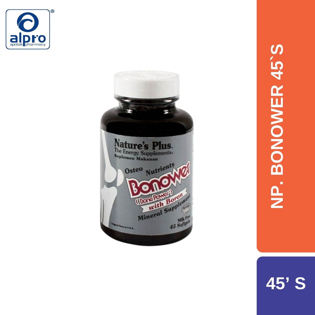 Jual Natures Plus Bonower (Bone Power Osteo Nutrient Complex 45S ...