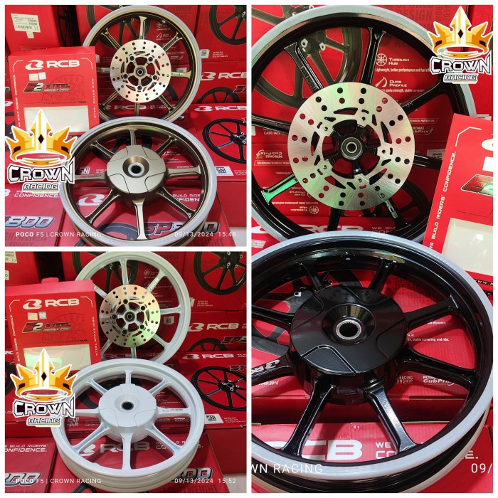 Jual Velg Rcb Sp800 Ring 14 Vario 125 150 Old New Free Disc Rcb ...