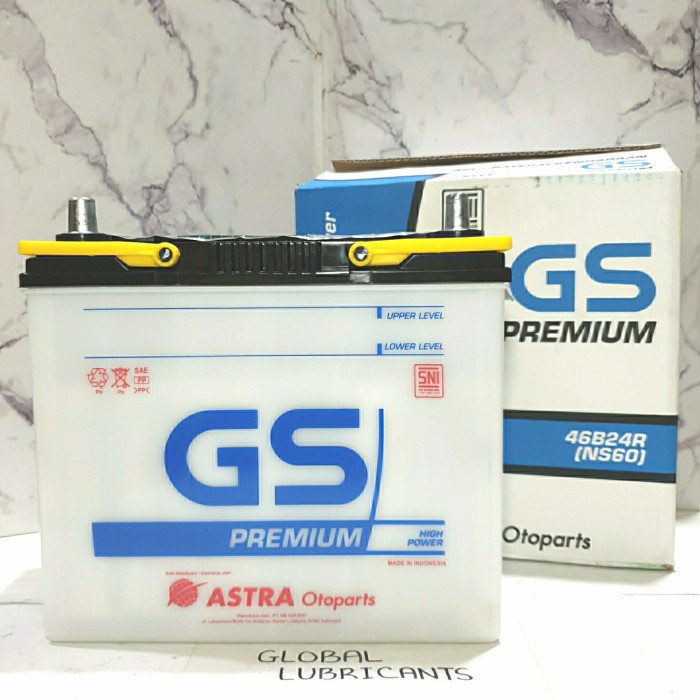 Jual Aki/ Baterai Mobil Gs Premium Astra Otoparts Ns60 (46B24R) | Shopee Indonesia