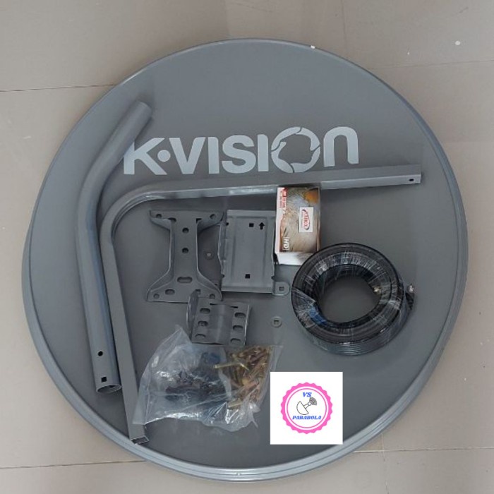 Jual DISH PARABOLA K VISION KU BAND 60 CM | Shopee Indonesia