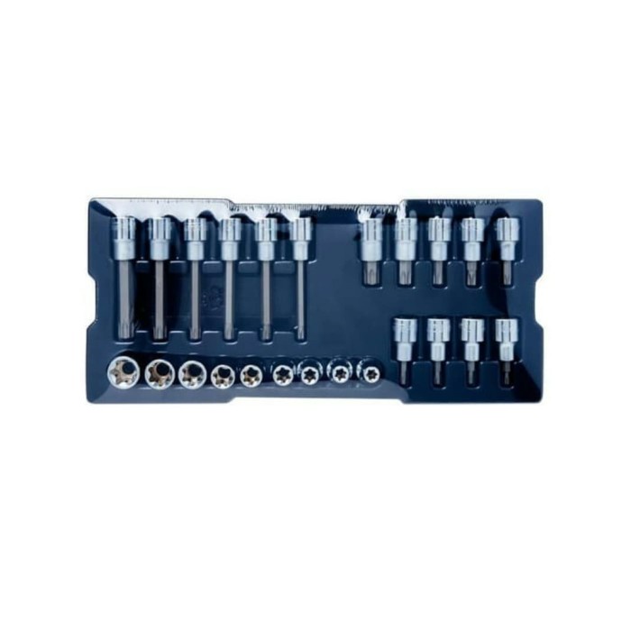 Jual Stanley Metric Bit Socket Module Stmt74176-8 24Pcs 1/2" | Shopee ...