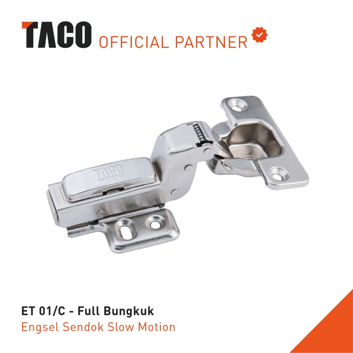 Jual TACO Engsel Sendok Slow Motion - ET 01/C Full Bengkok | Shopee ...