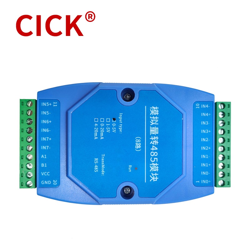 Jual MDA 8-Way Analog Quantity Acquisition Module 4-20mA 0-5V Transmitter ModBus TB6560 To RS485 ...