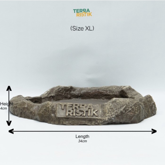 Jual Terraristik Gobi Desert Feeding Dish Tempat Makan Reptil Torto ...