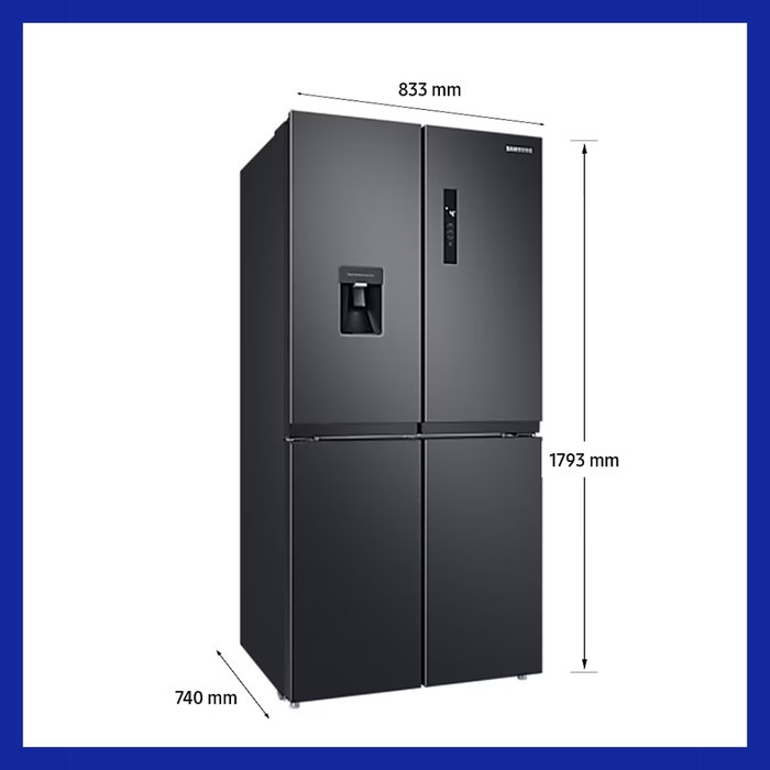 Jual KULKAS RF48A4010B4 WITH DISPENSER GARANSI | Shopee Indonesia