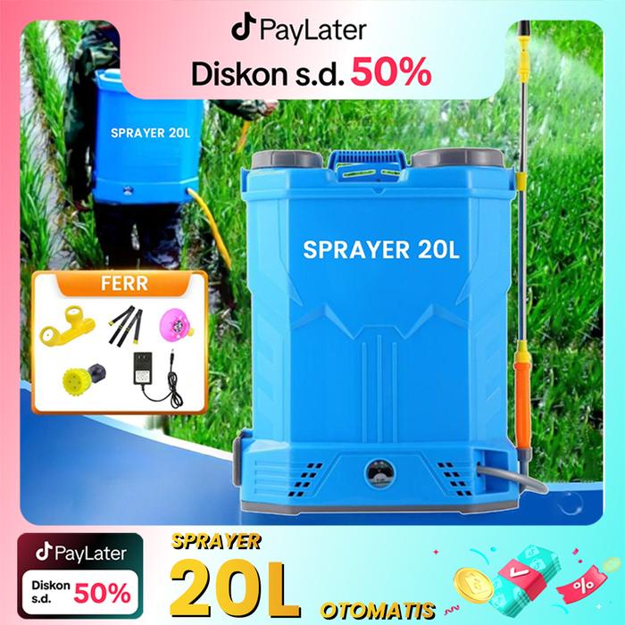 Jual Sprayer Pertanian Knapsack Electric dan Manual 2in1 Sprayer 20L ...