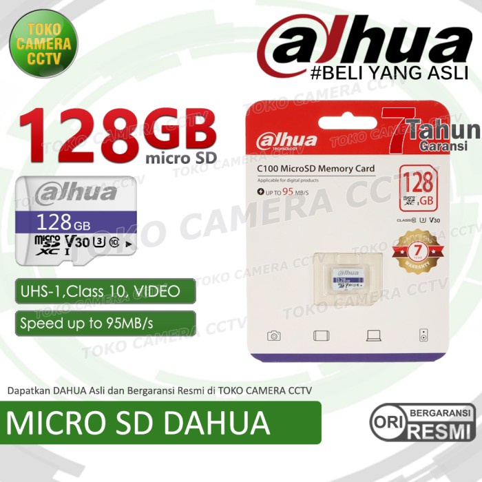 Jual Dahua Micro Sd 128Gb Kartu Memori 128 Gb Memory Card Class 10 | Shopee Indonesia