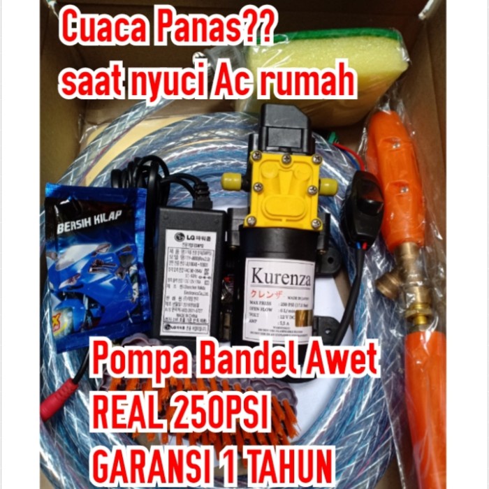 Jual Pompa Air Cuci Motor Mobil - Cuci Ac Mini Steam - Mesin Pompa ...