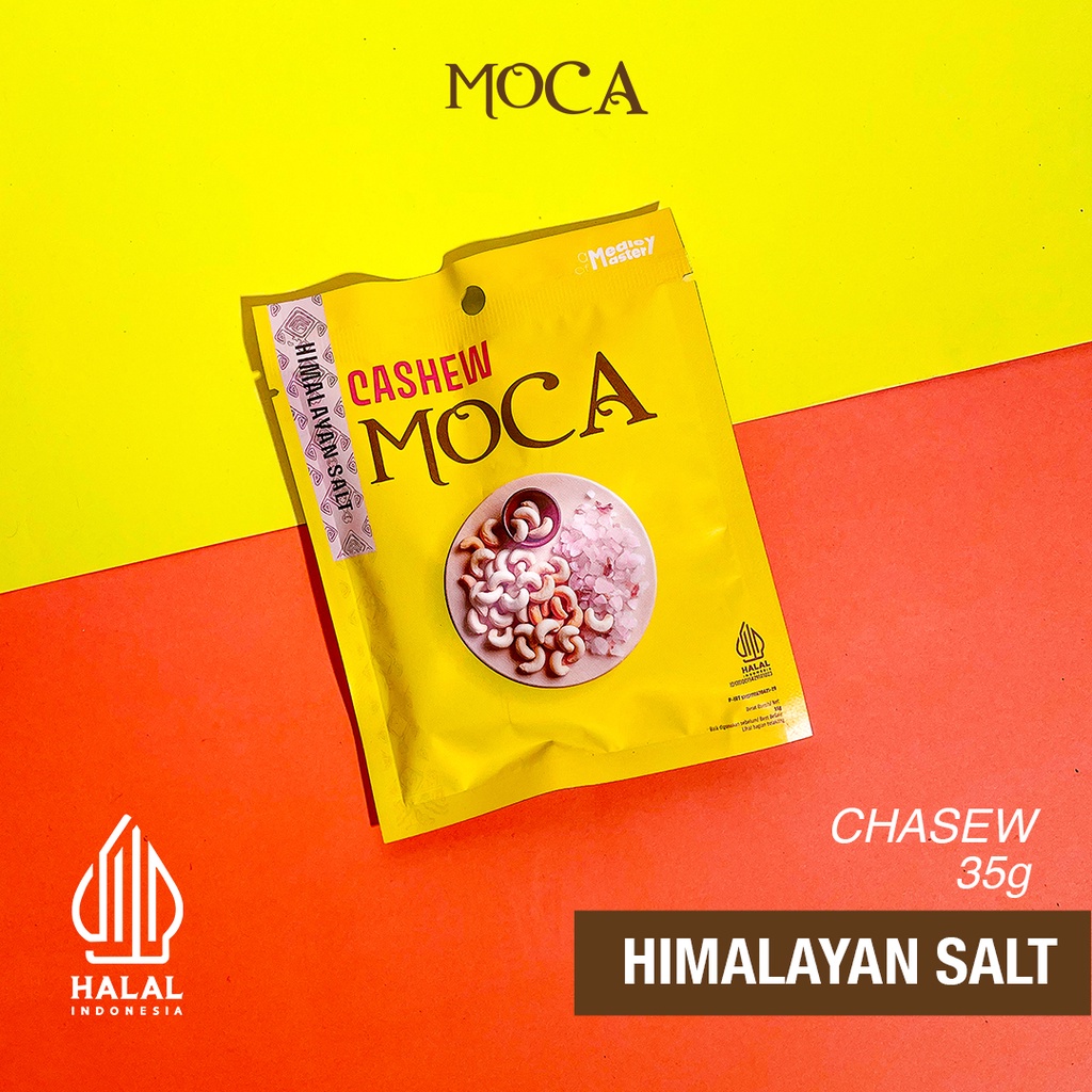 Jual MOCA - Cashew Himalayan Salt 35g - Halal | Shopee Indonesia