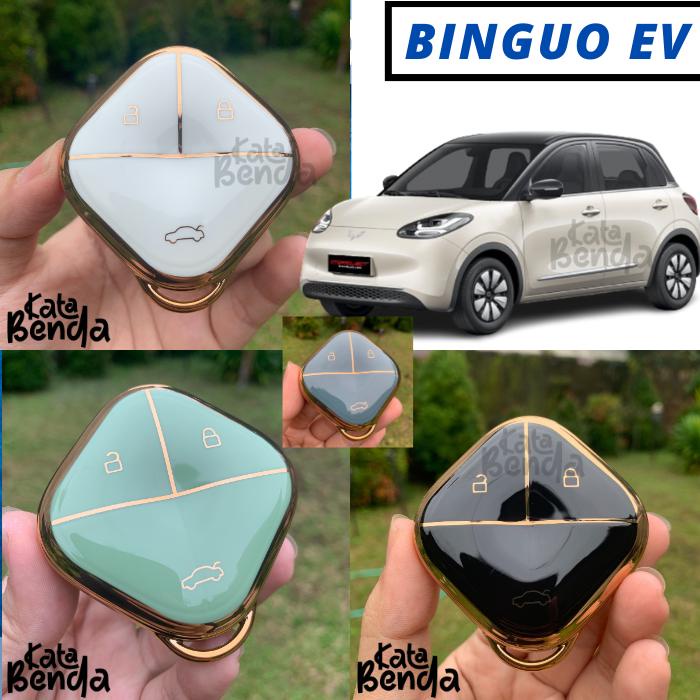Jual Sarung Remote Wuling Binguo EV Long Range / Cover Kunci Silicone ...