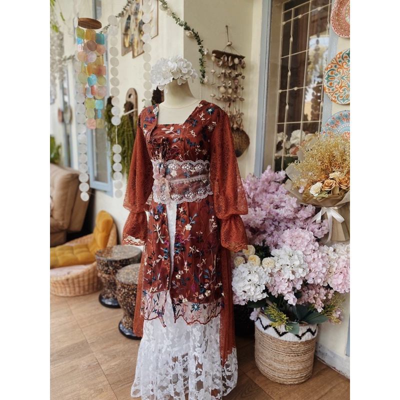 Jual Beachylooks Kebaya Kutubaru Kondangan Wisuda Cendana atasan ...