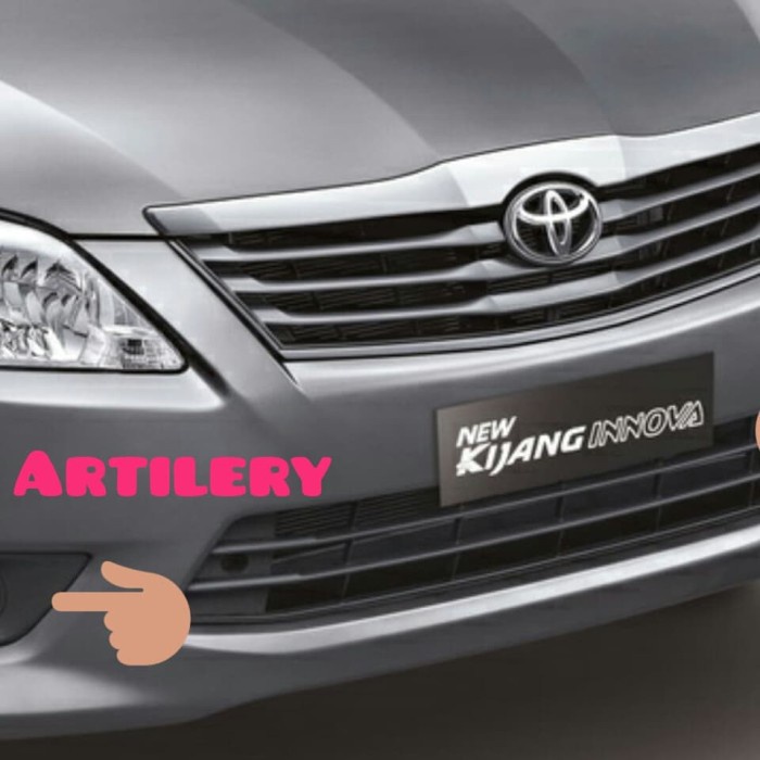 Jual Garnish / Cover / Ring / Fog lamp Innova Kiri/Kanan Original ...
