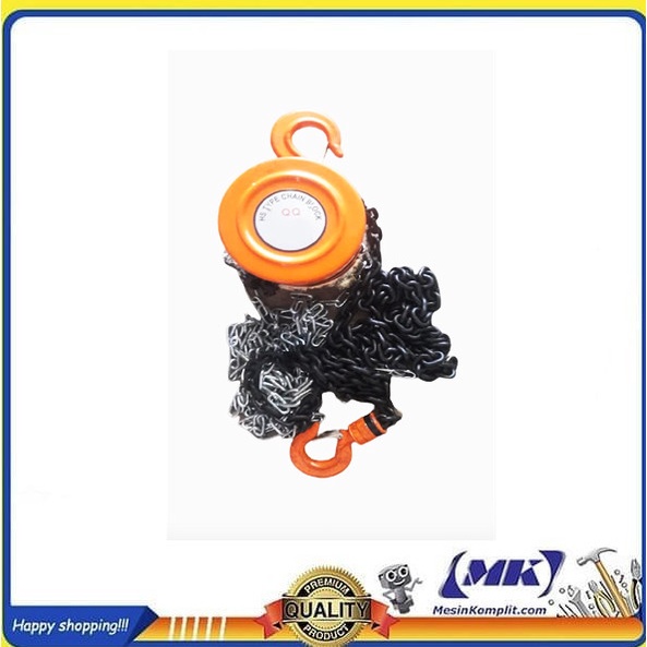 Jual Chain Block Takel Katrol LIFTING BARANG 5 Ton 5 Meter Ekonomis ...