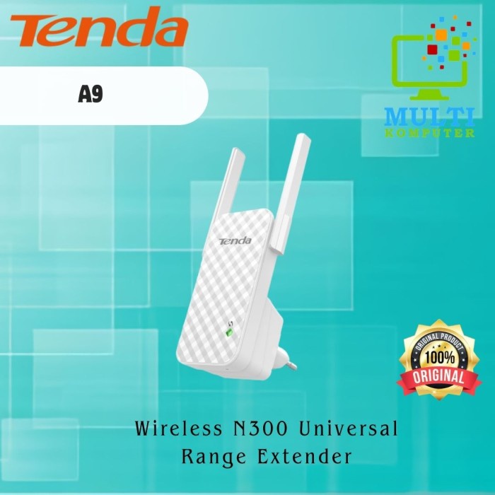 Jual Range Extender/ Repeater TENDA A9 A301 Penguat Signal Wifi OEM ...